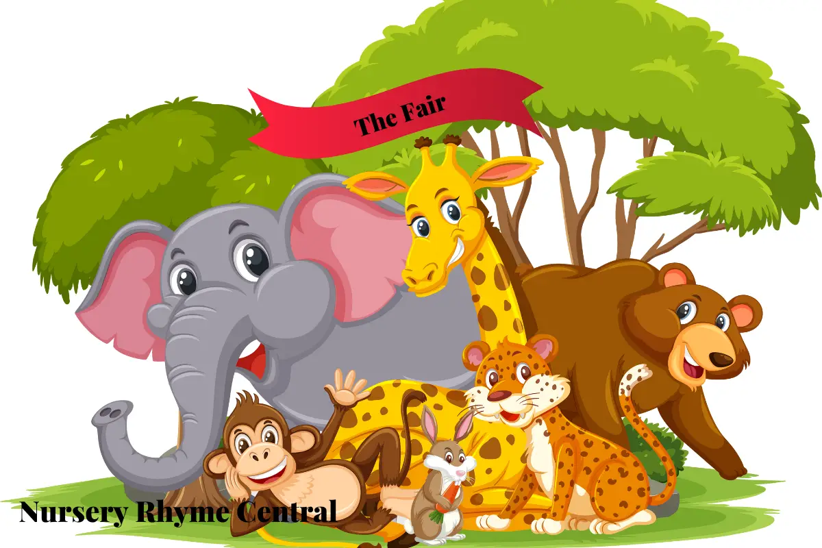 Animal Fair Nursery Rhyme Lyrics, Video and Printable – Nursery Rhyme ...
