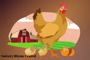 Cluck Cluck Good Morning Pretty Hen Nursery Rhyme Lyrics and Printable ...