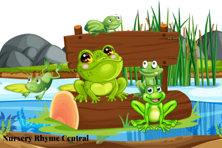 Five Little Speckled Frogs Nursery Rhyme Lyrics, Video, and Printable ...