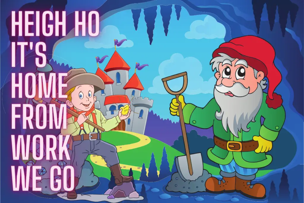 Heigh Hoe It’s Home From Work We Go Nursery Rhyme Lyrics, Video and Printable – Nursery Rhyme ...