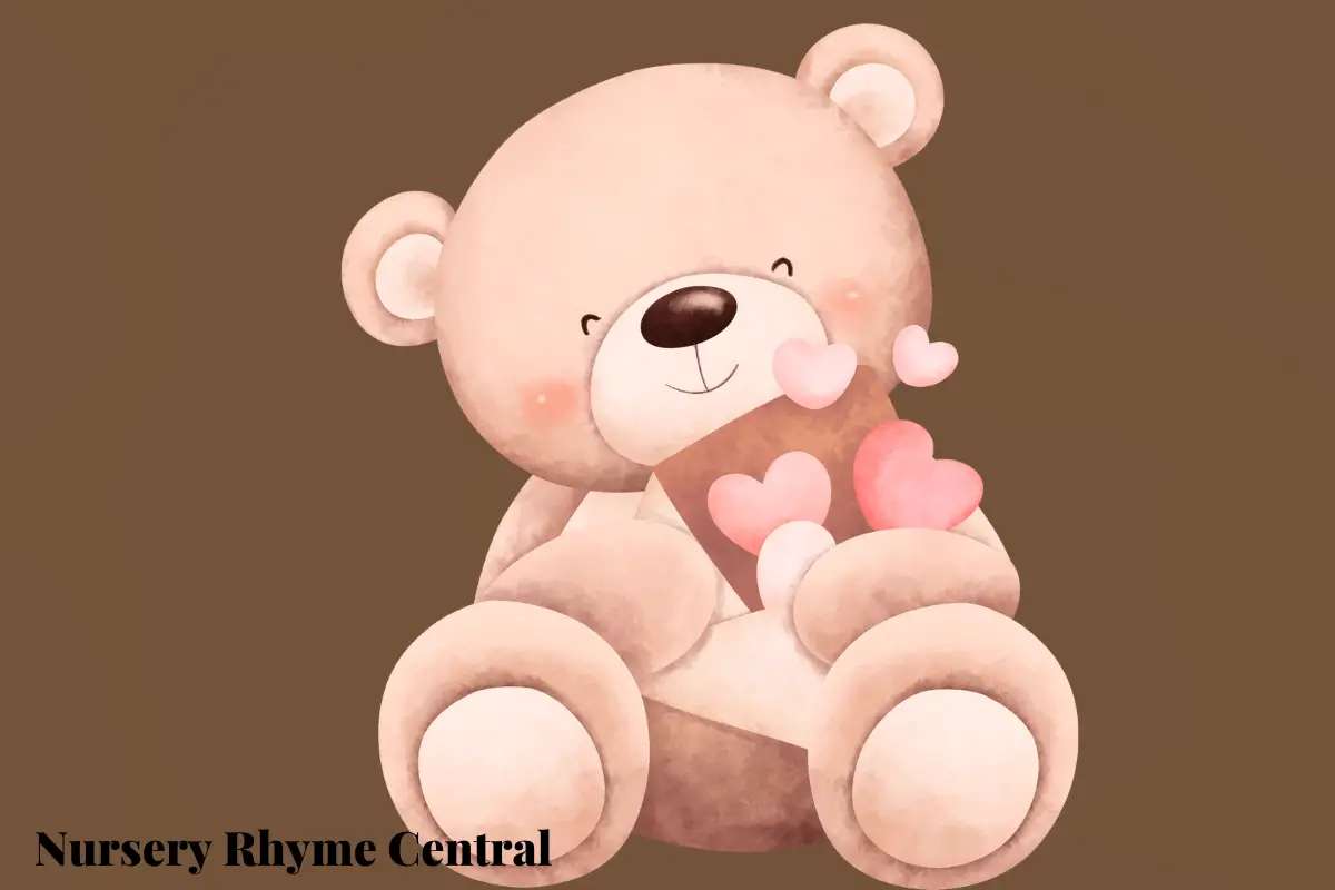 I Know a Teddy Bear Nursery Rhyme Lyrics, Video, and Printable ...