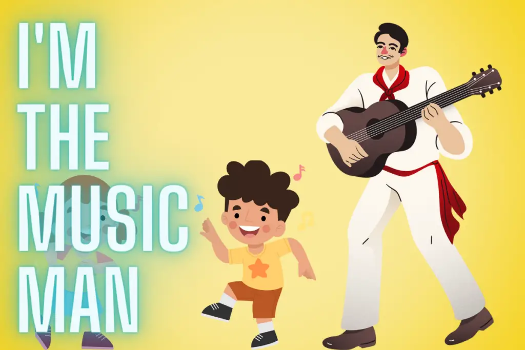 I Am The Music Man Nursery Rhyme Lyrics, Video, and Printable – Nursery ...