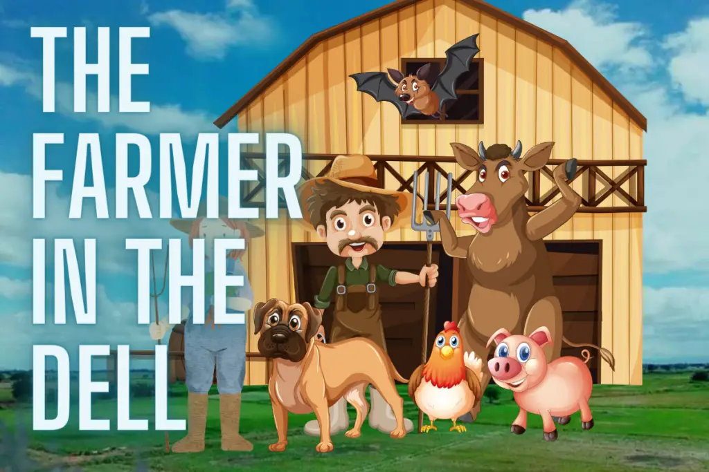 Nursery Rhymes The Farmer In The Dell Lyrics at Hudson Facy blog