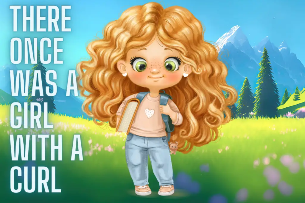 There Once Was a Girl With a Curl Nursery Rhyme- Lyrics, Video, and ...