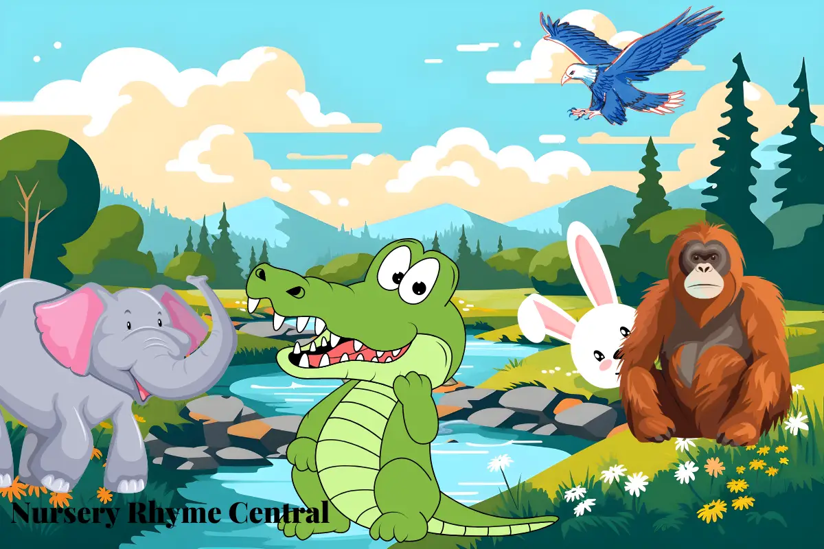 There Was a Crocodile Nursery Rhyme-Lyrics, Video, and Printable ...