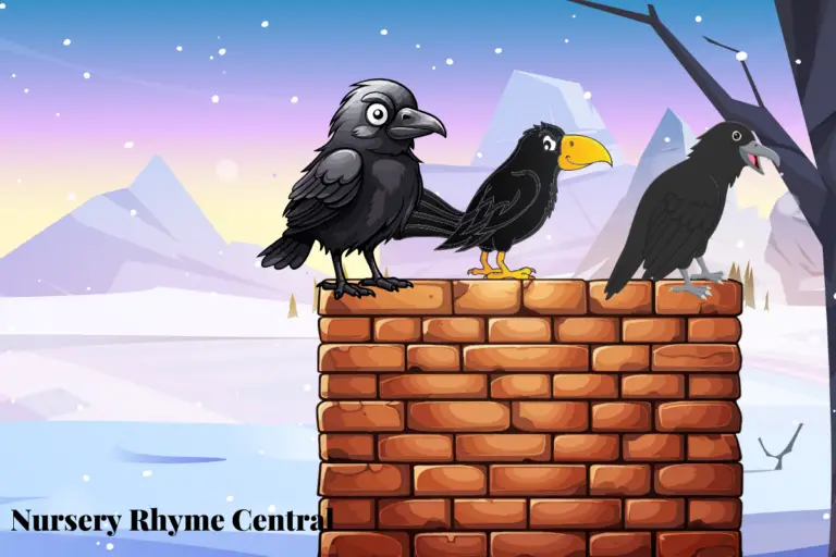 Three Crows Nursery Rhyme – Lyrics, Video, and Printable – Nursery ...