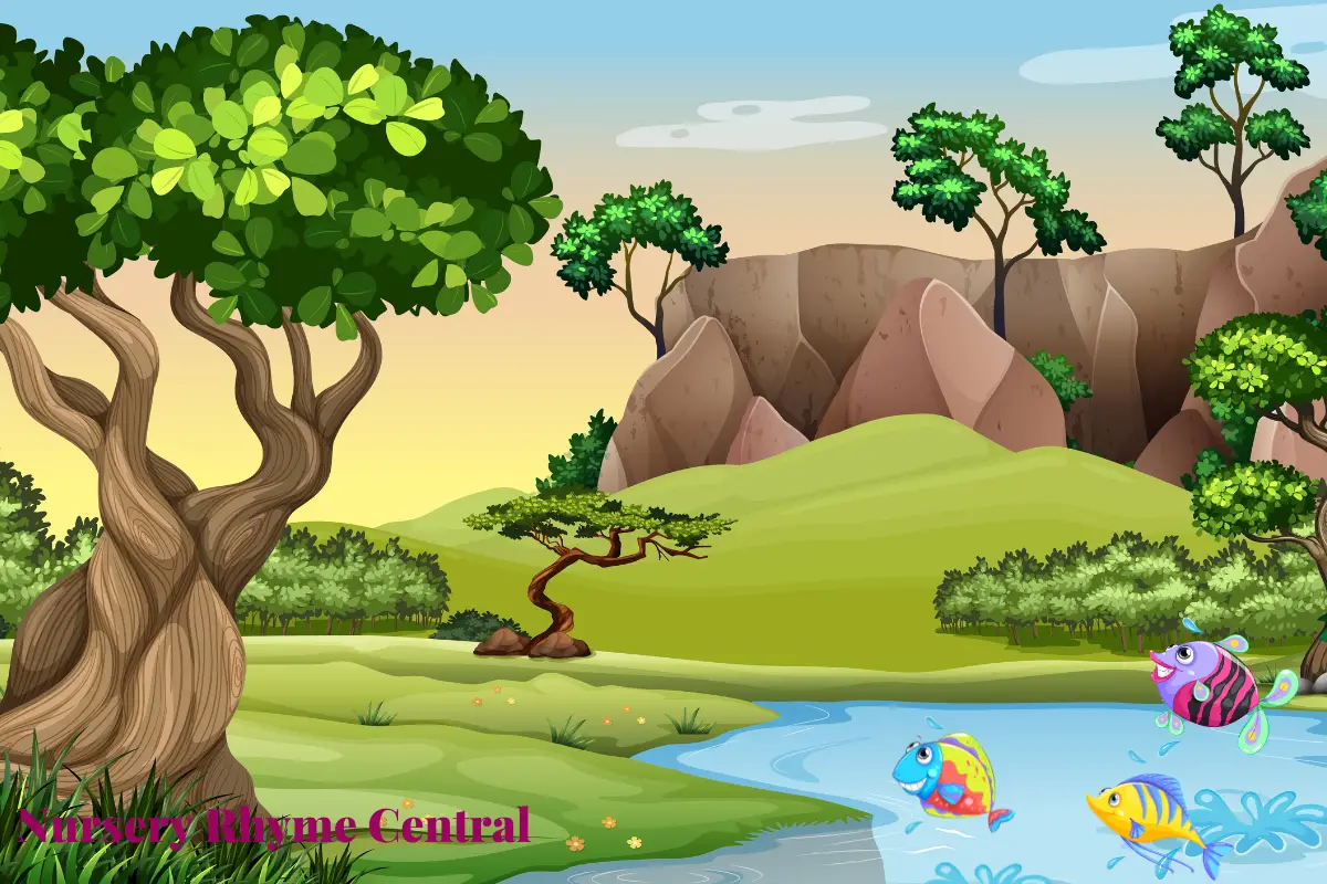 Three Little Fishes Nursery Rhyme- Lyrics, Video, and Printable ...