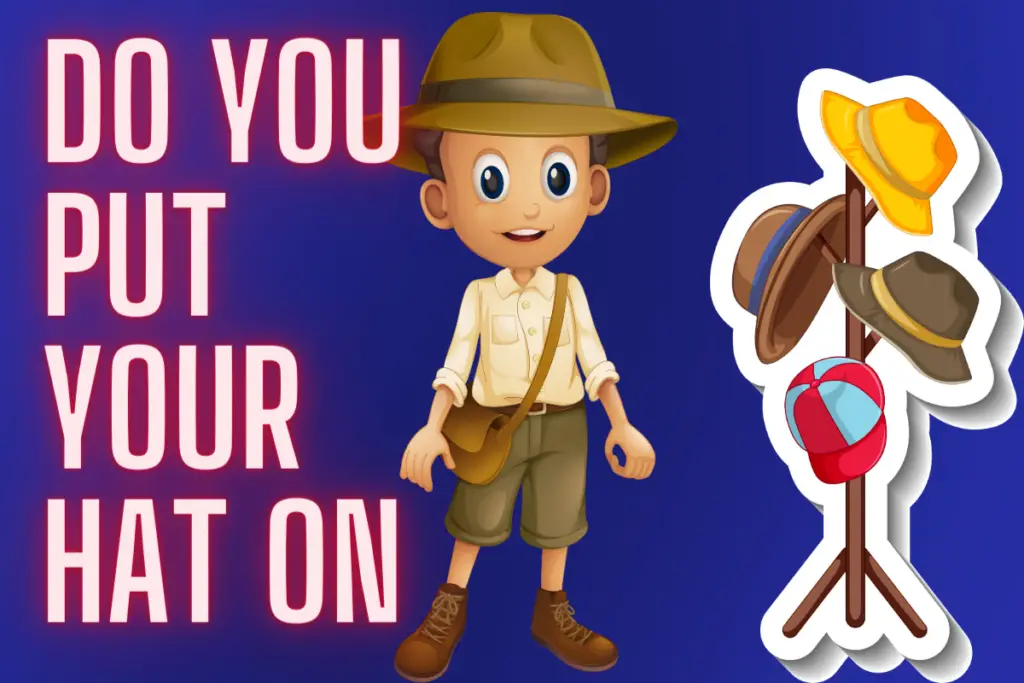 Do You Put Your Hat On Nursery Rhyme – Lyrics, Video, and Printable ...